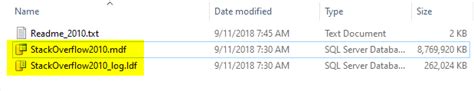 Attach StackOverflow Database To SQL Server SqlExposed