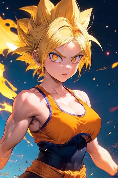 Ai Art Female Goku By Chey Taylor Pixai