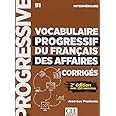 Vocabulaire Progressif Du Francais Des Affaires 2eme Edition Corriges