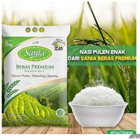 Jual Beras Sania 5Kg Shopee Indonesia