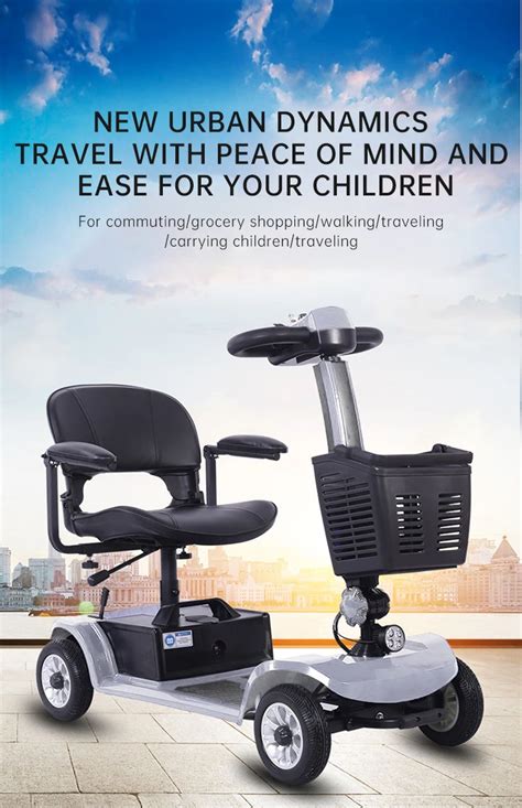 Perfect Foldable Travel Transformer Four Wheel Electric Foldable