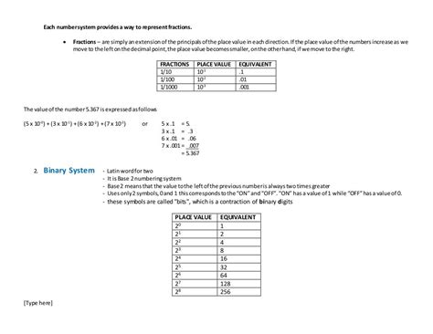lesson plan on data representation