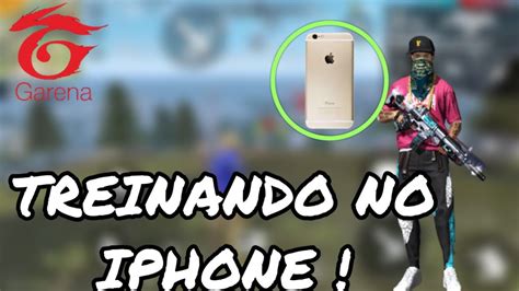 JOGANDO FREE FIRE NO IPHONE HIGHLIGHT YouTube