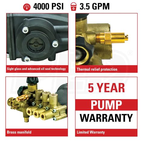 Aaa Fully Plumbed Psi Gpm Inch Shaft Triplex Pressure