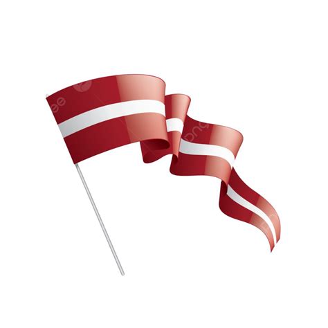 Latvia National Flag Vector Symbol Banner Country Icon PNG And