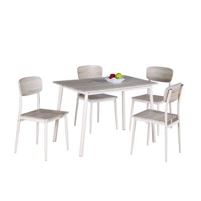 Juego de comedor rectangular con 4 sillas Tottus Perú