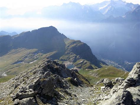 Im Abstieg Auf Dem S Dostgrat Des Piz Duan Fotos Hikr Org