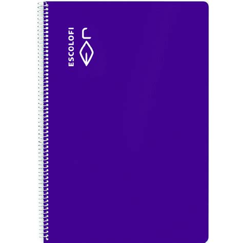 Comprar Cuaderno Espiral Cuarto 50 hojas 70 gramos Cuadrícula 3x3 Tapa
