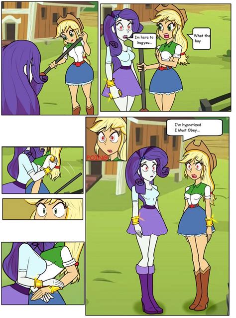 Hypno Bracelet Applejack And Rarity DA Version By HypnoHooves On