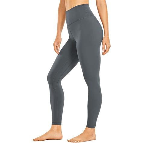 Crz Yoga Womens Brushed Naked Feeling Workout Leggings High