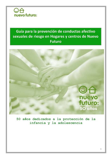 Guía para la prevención de conductas afectivo sexuales de riesgo en