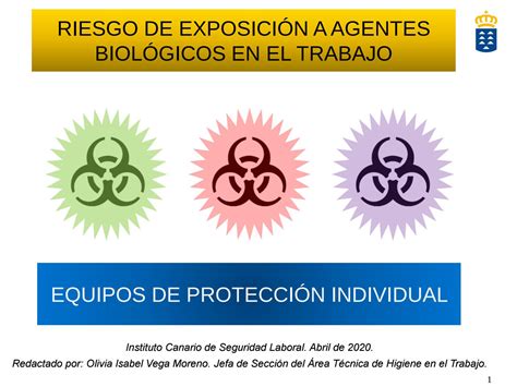Riesgo de exposición a agentes biológicos en el trabajo Programa de