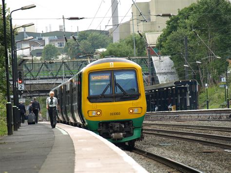 London Midland Class 323 323203 Arrives At Longbridge Flickr