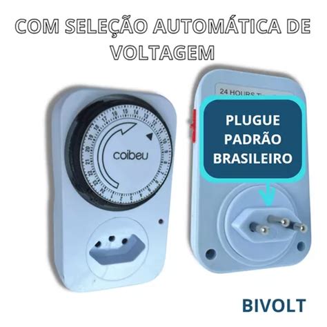 Temporizador Analógico De Tomada Piscina Bivolt 110v 220v MercadoLivre