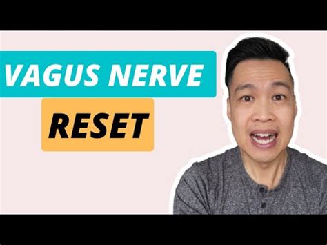 Vagus Nerve Reset Emergency Emotional Rescue Strategy YouTube