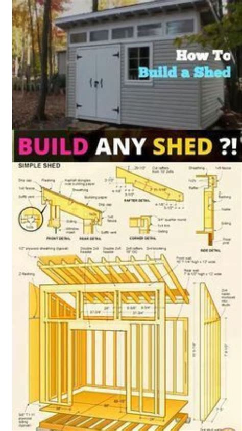 Storage Building Plans Diy Storage Shed Building A Shed Built In