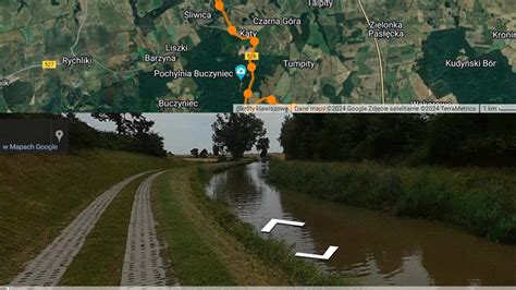 Trasa Rowerowa Wzd U Kana U Elbl Skiego W Street View Dziennik Elbl Ski
