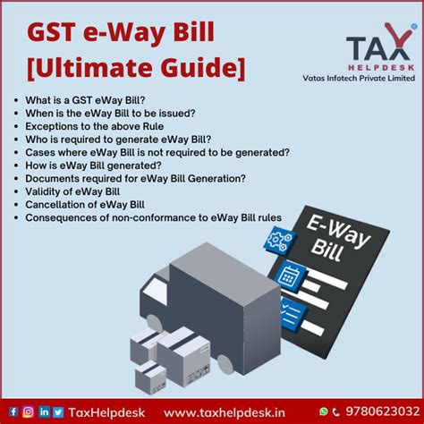GST E Way Bill Ultimate Guide