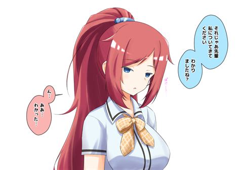 Hypnohub Blue Eyes Bow Breasts Dazed Dialogue Expressionless Female Only Femdom Femsub Honami