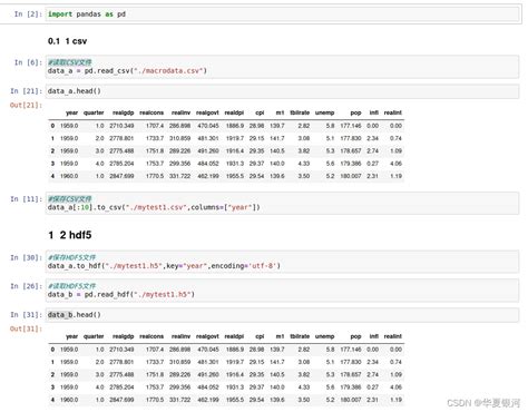 pandas文件读取与存储（json、csv、hdf5） pandas遍历json存储csv csdn博客