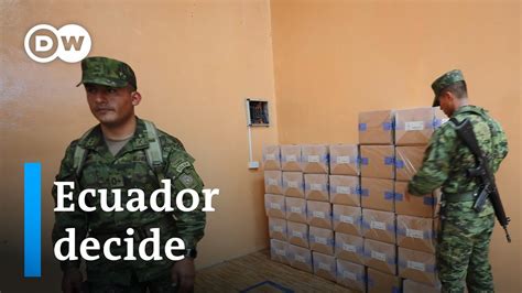 Ecuador Noboa Somete Al Voto Popular Su Pol Tica De Mano Dura Contra