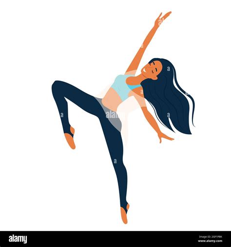 Ballet dance pose illustration Imágenes vectoriales de stock Alamy