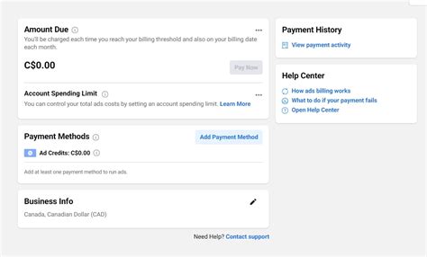 Cant Create New Ad Account Too Many Recent Changes To Your Settings