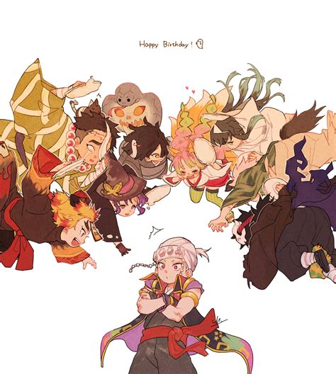 Kochou Shinobu Kanroji Mitsuri Rengoku Kyoujurou Tomioka Giyuu Shinazugawa Sanemi And 5
