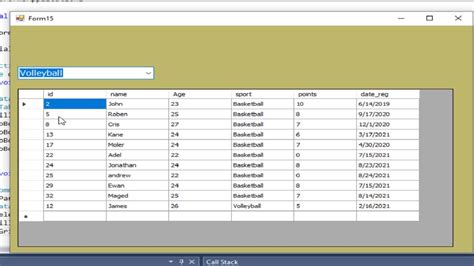how to add results more than search when filter datagridview based on combobox in c youtube