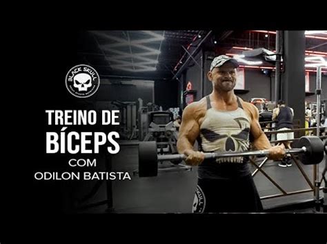 Treino De B Ceps O Campe O Mundial Ifbb Elite Odilon Youtube