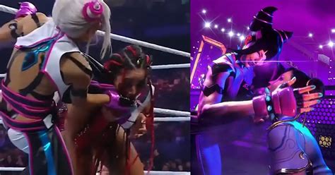 WWE Royal Rumble Zelina Vega Debuts Street Fighter Juri 50 OFF