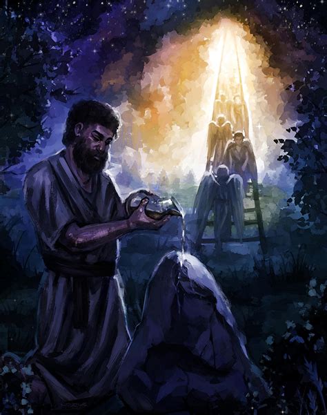 Genesis Jacob S Ladder And The Anointed Stone Israel Media