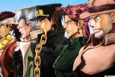 Stardust Crusaders Of Jojo S Bizarre Adventure Jojo Part Hd