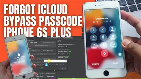 Free Bypass Passcode IPhone 6s Plus Forgot ICloud Works For IOS 12 To