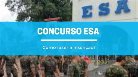 Como fazer a inscrição no concurso ESA Blog EnConcursos