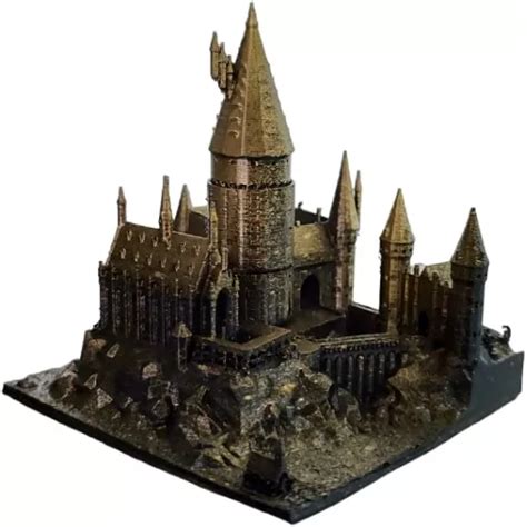 Castelo De Decoração Harry Potter Medieval Hogwarts Em 3d