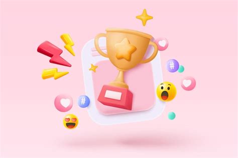 Vencedores 3d prêmio golden cup vencedores de ouro estrelas para