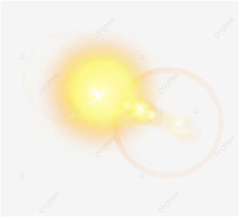 Efecto De Luz Amarilla PNG Efecto De Luz Efecto De Luz De Tecnología
