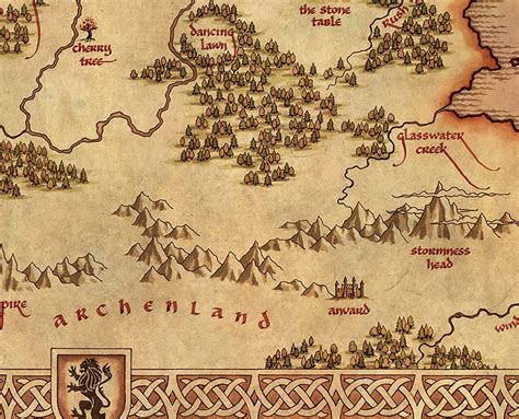 Printable Map Of Narnia