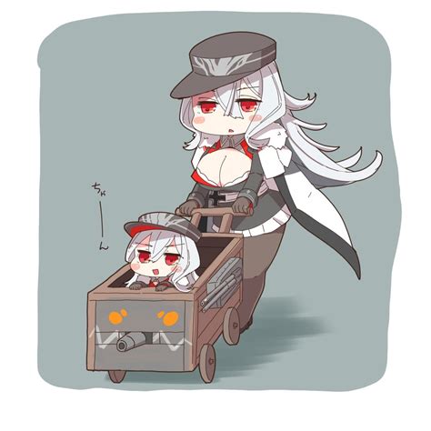 Graf Zeppelin And Zeppy Azur Lane And 1 More Drawn By Horoyuki