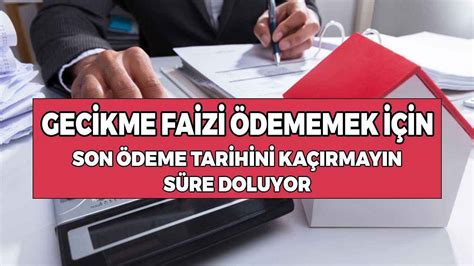 Dikkat Emlak vergisi son ödeme tarihini kaçırmayın Emlak vergisi