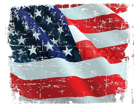 Usa Flagge Stock Vektor Colourbox