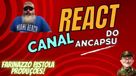 Farinazzo Pistola ataca novamente E em mais um React do vídeo do