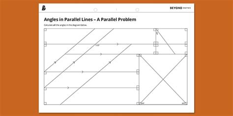 👉 angles in parallel lines a parallel problem ks3 maths
