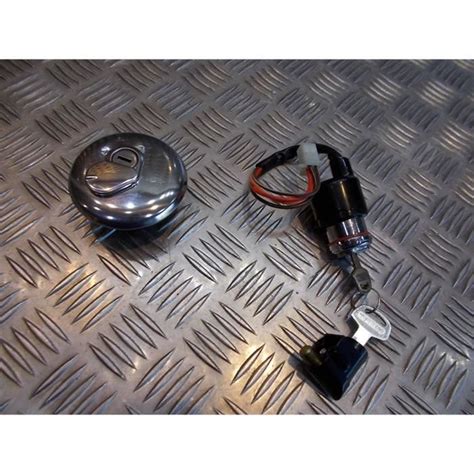 Kit Neiman Contacteur Cle Serrure Bouchon Essence Pour Moto Suzuki 125