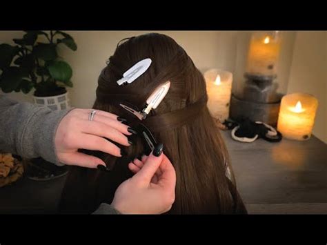 ASMR Playing With Your Hair Until You Fall Asleep Deep Relaxation
