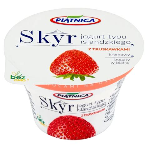 Pi Tnica Skyr Jogurt Typu Islandzkiego Z Truskawkami G Zakupy