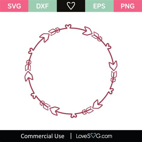 Monogram Frame Svg Cut File Lovesvg