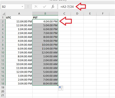 How Do I Convert Utc Timestamp To Local Time In Excel Printable Online