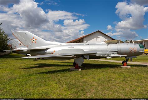 28 Hungarian Air Force Mikoyan Gurevich Mig 19PM Photo By Severin
